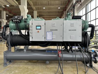 China 360HP Water Cooled Screw Chiller PLC Control Energy Saving Industrial Refrigeration 380V 50Hz for sale