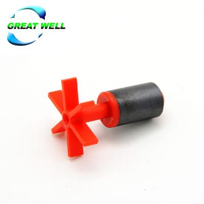 China 12X20 Ferrite Permanent Magnets Motor Rotor Material Injection Molded for sale