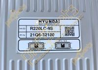 China R220LC-9S MCU 21Q6-32180 Cab Controller Panel For 9 Series Crawler Excavator for sale