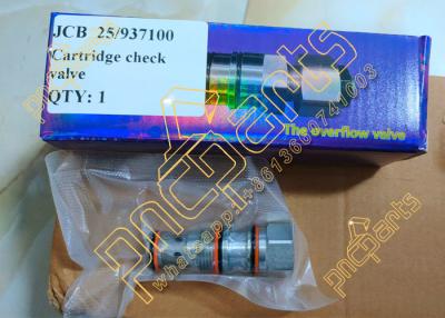 China JCB Check Valve Cartridge 25 937100 for JS130 Excavator 3300psi Relief Valve for sale