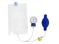 China Medical Grade Pressure Infusor Bag with Pressure Gauge 1000ml for IV Fluid Management for sale