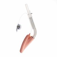 China Medical Grade Double Lumen Laryngeal Mask Airway with Pressure Indicator - 95° Curved Design for ENT Surgery for sale