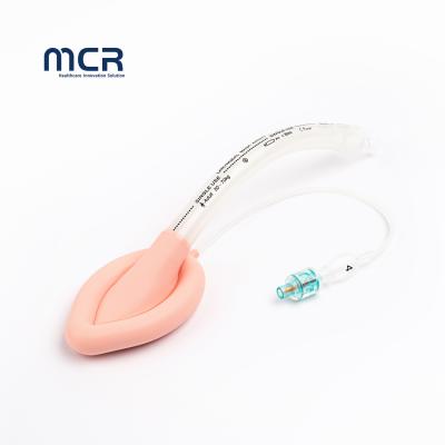 China Disposable Sterile Silicone Laryngeal Mask Airway Sizes 1.0-5.0 for Anesthesia for sale