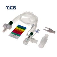 China Closed Suction Catheter System 24H Soft Blue Tip 5Fr-16Fr for Ventilator Patients for sale