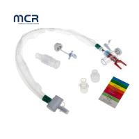 China Disposable Closed Suction System 72hrs Automatic Flushing T Piece for Adults 10Fr to 16Fr for sale