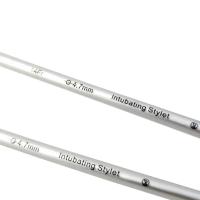 China Disposable Aluminum Intubation Stylet with PVC Sleeve - 6FR to 14FR Sizes, 215mm to 385mm Lengths for Endotracheal Tube Placement for sale