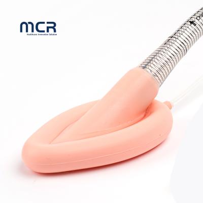 China Wire Reinforced Laryngeal Mask Airway Silicone Kink Resistant Sizes 1.0 to 5.0 for sale