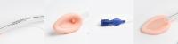 China Medical Surgical Reusable Silicone Reinforced Laryngeal Mask Airway Size 1.0-5.0 for sale