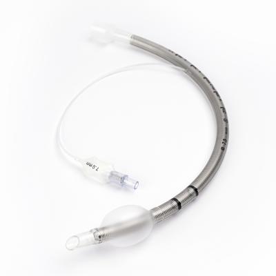 China Reinforced Endotracheal Tube 3.0-10.0mm Cuffed Uncuffed Medical Grade PVC Airway Management for sale