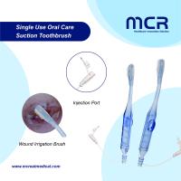 China Medical Wound Irrigation Brush with Injection Port for Saline 2 Sizes Adult I II for sale