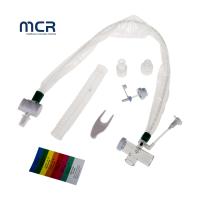 China T-Piece Closed Suction Catheter 24H Reusable with MDI Port 5Fr-16Fr 300mm-600mm for sale
