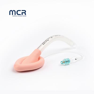 China Preformed Tube Liquid Silicone Oral Laryngeal Mask Sizes 1.0 to 5.0 for sale