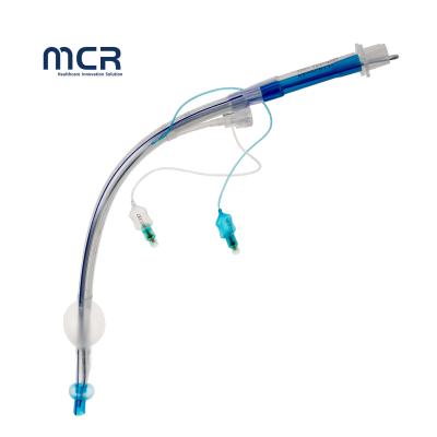 China Disposable Video Channel Double Lumen Endobronchial Tube 28-41FR Left Right for sale