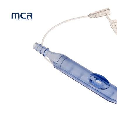 China Disposable Soft Blue Silicone Bristle Suction Toothbrush for Patients for sale