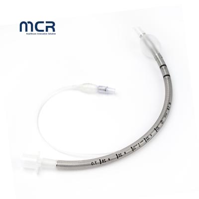 China PVC Reinforced Endotracheal Tube Single Use Size 2.5-10.0mm Cuffed Optional for sale