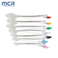 China Disposable Medical PVC Laryngeal Mask Airway Reinforced Type Sizes 1.0 to 5.0 for sale