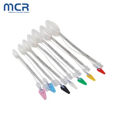 China Medical PVC Laryngeal Mask Airway Reusable Sizes 1.0-5.0 for Anesthesia for sale