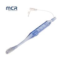 China Medical Disposable Suction Toothbrush Silicone Bristle Flushing Port 10mm Adult Size for sale