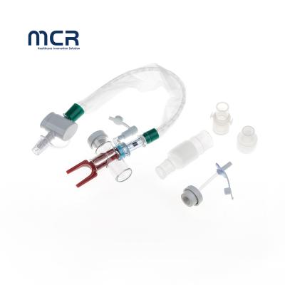 China Medical Grade Closed Suction Catheter T-Type Connector 10Fr-16Fr 5-Year Warranty EO Sterilization CE FDA for sale