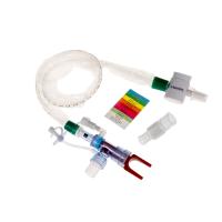 China 72H Closed Suction Catheter 10Fr-16Fr with Turbulent Cleaning Chamber for Continuous Breathing for sale