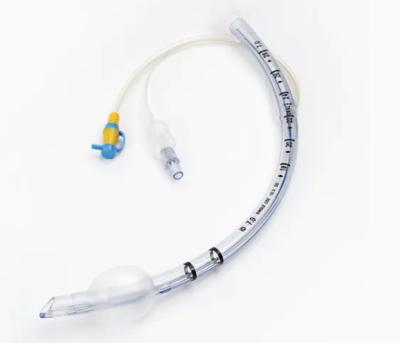 China Disposable Oral Nasal Endotracheal Tube with Cuff 6.5mm 7.5mm ID for sale