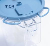 China Disposable Suction Liner Bag 1500cc with Bacteria Filter and Non-Return Valve Medical Grade for sale