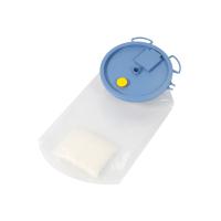 China Disposable Medical Suction Collection Jar 1500ml 2500ml for Hospital Suction Liner System with Anti Backflow for sale