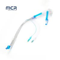China Double Lumen Endobronchial Tube 28Fr to 41Fr Left Right Sided with Dual PU Cuff for Thoracic Surgery for sale