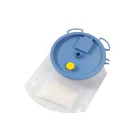 China Disposable Medical Suction Liner Bag 1500ml 2500ml with Anti-Overflow Canister EO Sterile for sale