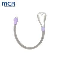 China Pediatric Nasal High Flow Cannula 12mm Tube ID 320mm Length DEHP Free Medical Grade PVC for sale