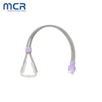 China Pediatric Nasal High Flow Cannula 12mm Tube ID 320mm Length DEHP Free Medical Grade PVC for sale
