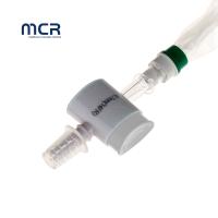 China Disposable Closed Suction Catheter Y-Piece 5Fr-16Fr Soft Blue Tip for ICU Ventilated Patients for sale
