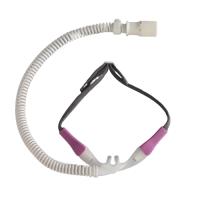 China Pink Color High Flow Nasal Cannula Fio2 Child Type for sale