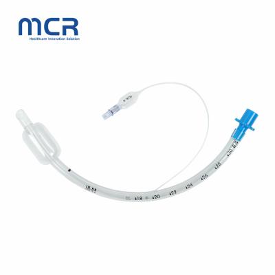 China Adult Micro Thin PU Cuff Endotracheal Tube 7.0-9.0mm with Soft Tip and Radio Opaque Line for sale
