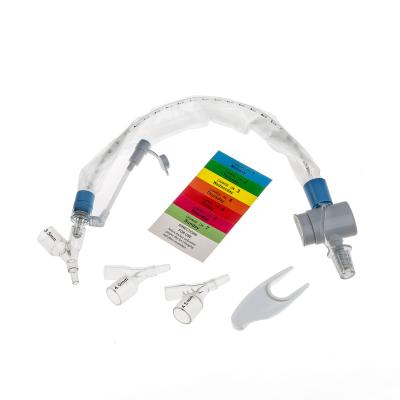 China Child Neonatal Closed Suction System 24H for Tracheostomy Endotracheal Tube Y Adapter Sizes 2.5-6.0 for sale