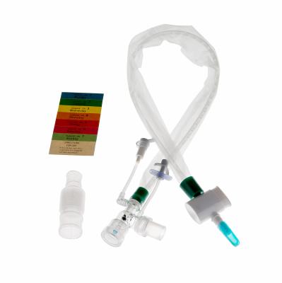 China 5Fr 300mm Closed Suction Catheter with Cross Infection Prevention for Tracheostomy and Endotracheal Tubes for sale