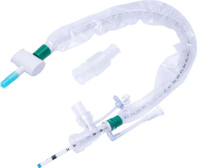 China PVC Medical Disposable 7Fr Closed Suction Catheter 300mm for ICU Endotracheal Tube for sale