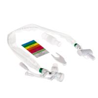 China Closed Suction Catheter 16Fr Tracheostomy Type Hospital Disposable with Double Swivel Connector for sale