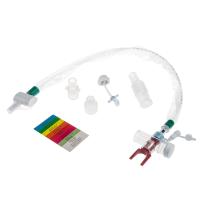 China Chinese Manufactured Closed Suction Catheter PVC 600mm Length 14FR Tracheostomy for sale