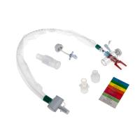 China Chinese Manufactured Closed Suction Catheter PVC 600mm Length 14FR Tracheostomy for sale