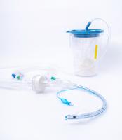 China Disposable Medical Vacuum Suction Bottle Canister - 1.5L 2L 2.5L Capacity PVC Material for Anesthesia Equipment for sale