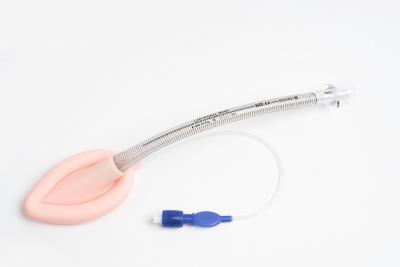 China Flexible Silicone Reusable Laryngeal Mask Airway Reinforced Type - 40 Sterilization Cycles, 7 Size Options for 5-100kg Patients for sale