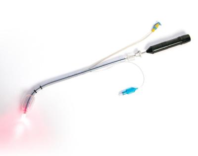 China Red Light Rigid Stylet Video Nasopharyngoscope 360mm Length 3.8mm Diameter Medical Intubation Equipment for sale