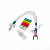 China 72-Hour Closed Suction Catheter 12Fr 4mm for Adult Tracheostomy with Automatic Flushing System for sale