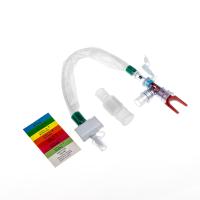 China 72-Hour Closed Suction Catheter 12Fr 4mm for Adult Tracheostomy with Automatic Flushing System for sale