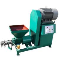 China Biomass Charcoal Rods Making Machine Production Line 140-180mm Spiral Diameter 1000-3000kg/h for sale