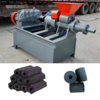 China Biomass Charcoal Rods Making Machine Production Line 140-180mm Spiral Diameter 1000-3000kg/h for sale