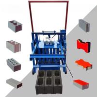 China Stone Power Brick Raw Material Hydroforming Mobile River Sand Brick Molding Machine for sale
