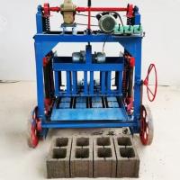 China Manual Brick Soil Cement Construction Block Making Machine for Quick Block Production for sale