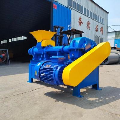 China Biomass Charcoal Briquette Machine 140-180mm Spiral Extruder 11-22kw for Farm Use for sale